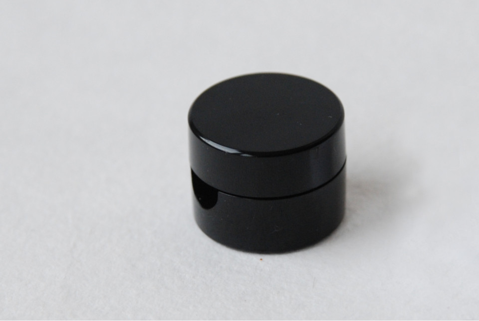 Plastic cable fixing, black|Juheko -Textile Cables and Lighting Accessories